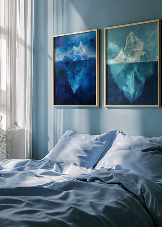 Iceberg Day – Stunning Arctic Landscape Art Poster | HelloPoster ...